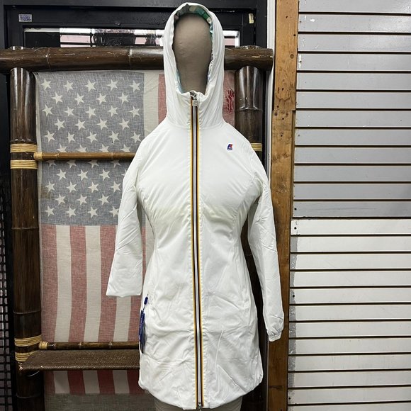 K-Way | Jackets & Coats | Nwt Kway Reversivle Charlene Warm Double ...